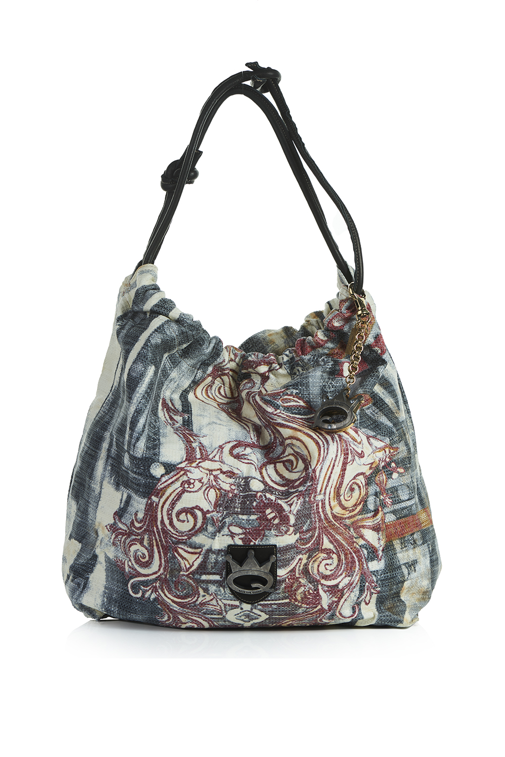 Sac en tissu de coton imprimé et enduit - Save The Queen!