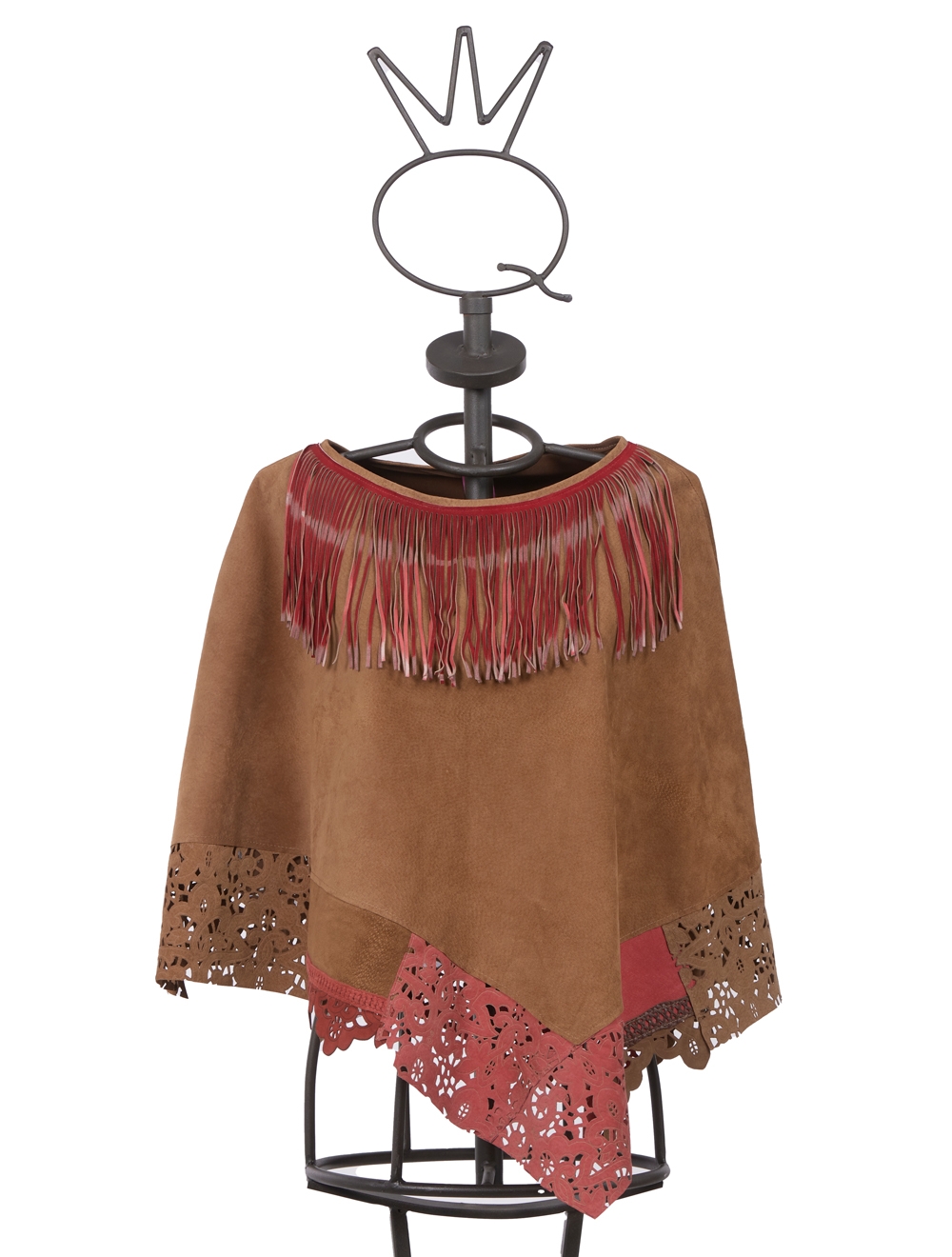 Real leather poncho - Save The Queen!