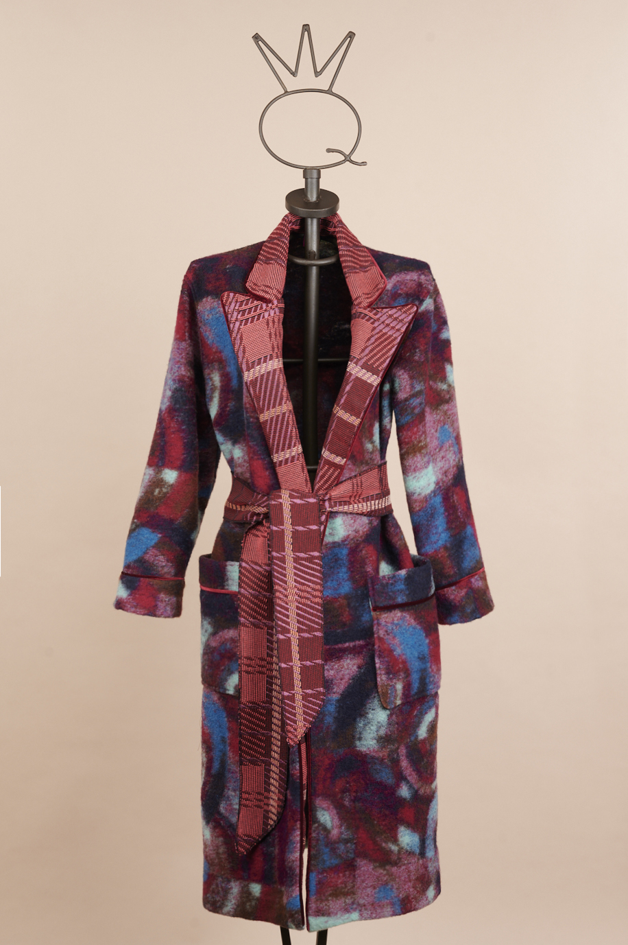 Colorful wool coat - Save The Queen!