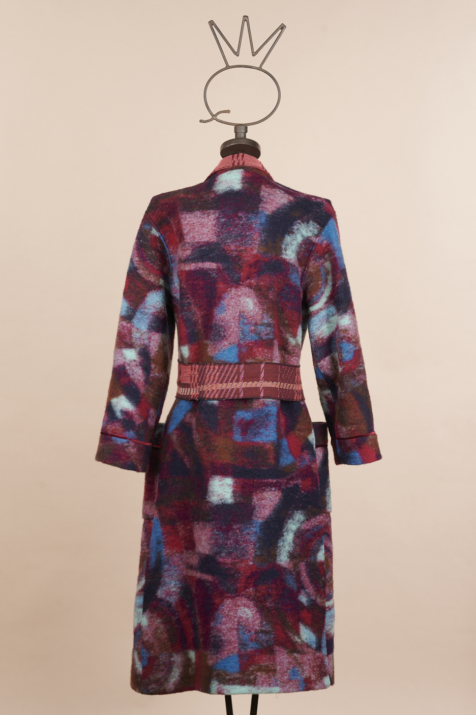 Colorful wool coat - Save The Queen!