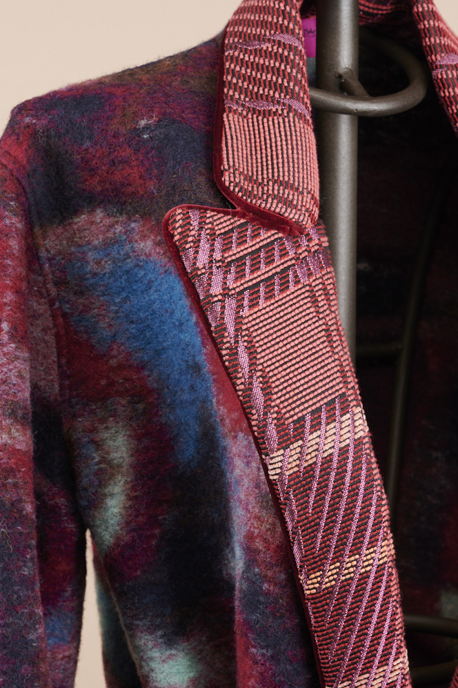 Colorful wool coat - Save The Queen!