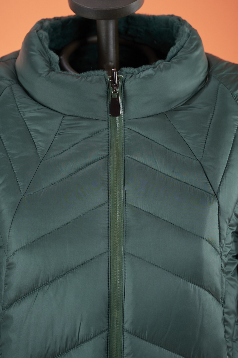 Double-sided down jacket/eco fur - Save The Queen!
